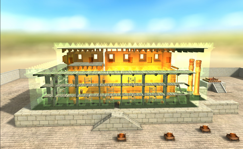 Solomon's Temple (Jerusalem, 10th century BC) - Cảnh 3D - VN Giáo dục ...